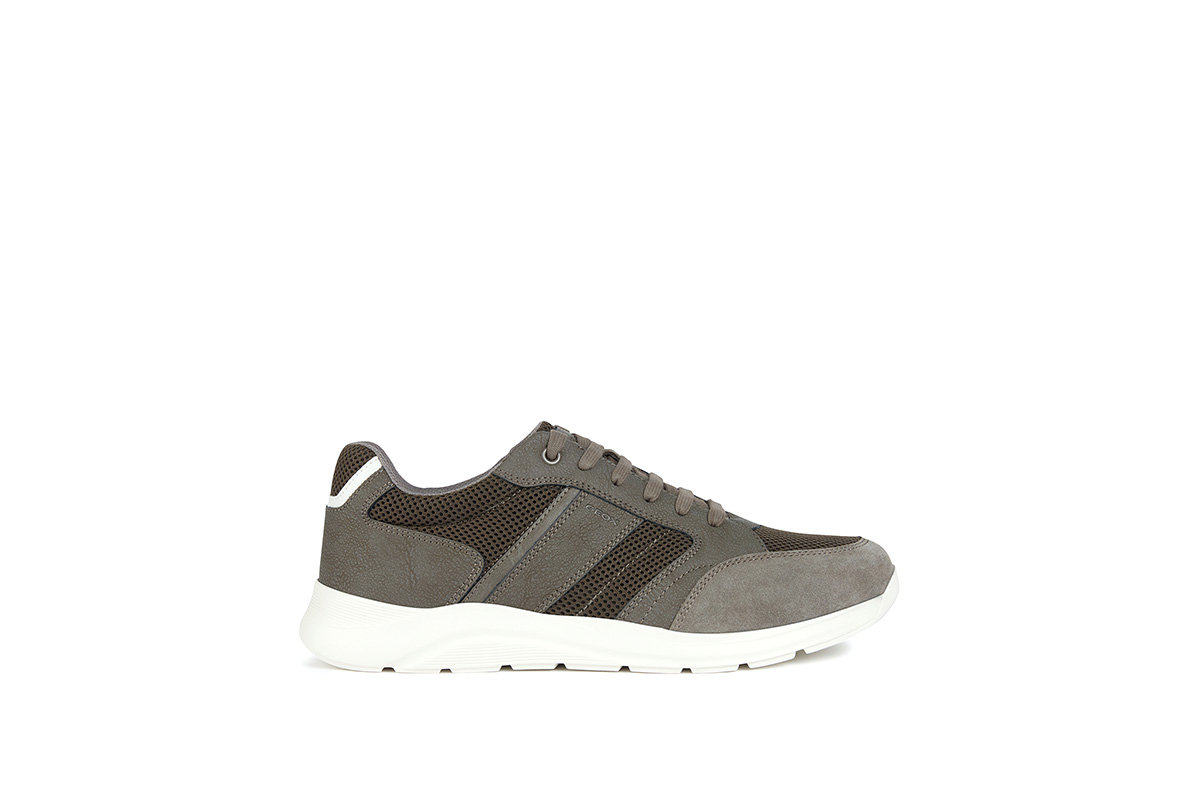 GEOX-U DAMIANO Α (U35ANA-014EK-C1018)-DOVE-GREY - Stepbrandshoes